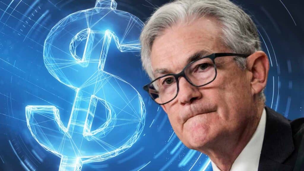 Le président de la FED, Jerome Powell, alerte sur la menace de dé ...