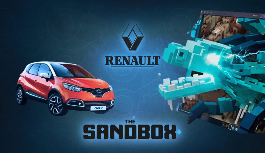 The Sandbox s'associe à Renault pour offrir des services automobiles Web3