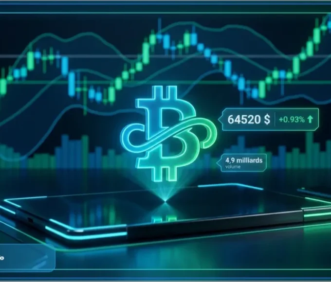 Cours Bitcoin : l'analyse technique face au blocage des 64 | ActuCrypto ...