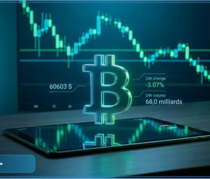 Bitcoin (BTC): Le cours sous pression, le support des 61 500$ en danger ...
