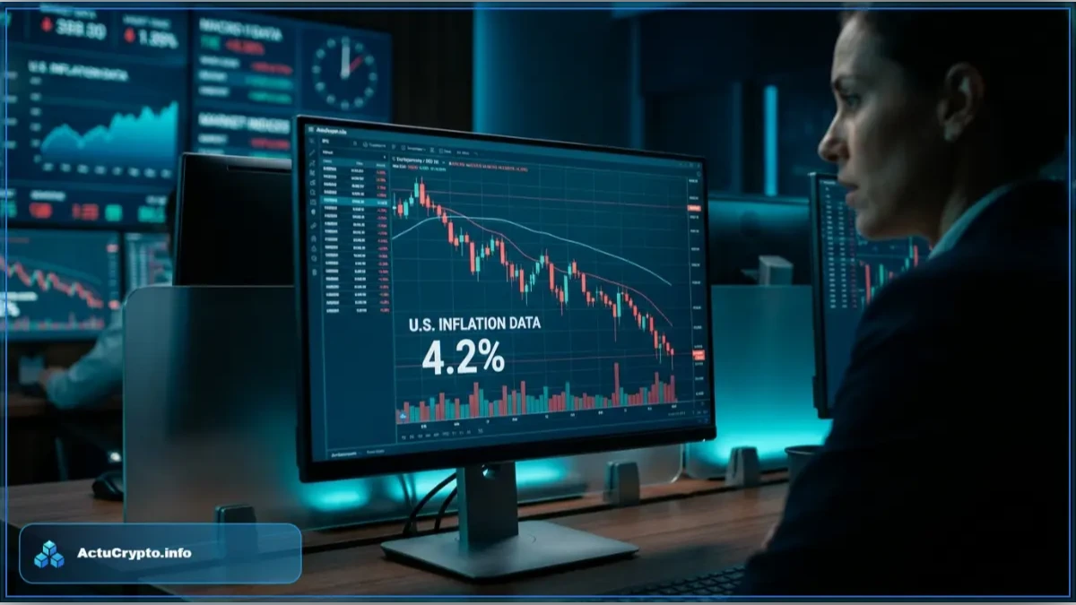 Inflation américaine à 4,2 % : Bitcoin sous pression face à ...